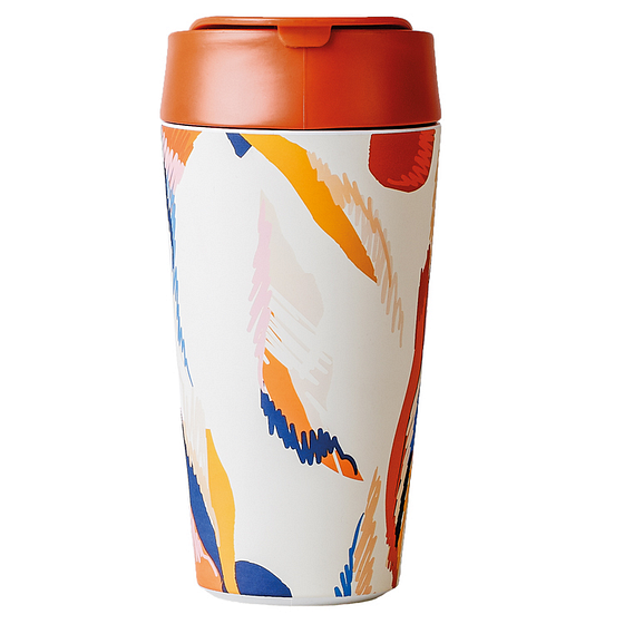 PLA/Plant - Bioloco Beker to Go - Abstract Verenpatroon - 420ml van chic.mic kopen? | Bestel Nu ...