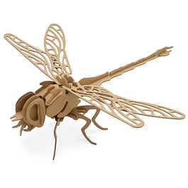 3D Model Karton Puzzel - Libelle Small - DIY Hobby Knutselen ...